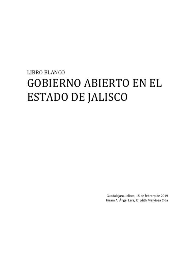 Libro Blanco | PDF | Responsabilidad | Corrupción política