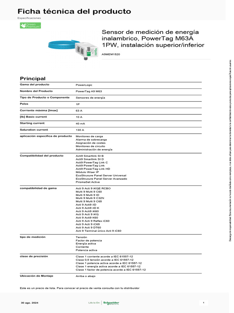 A9MEM1520 | PDF | Residuos | Ingenieria Eléctrica
