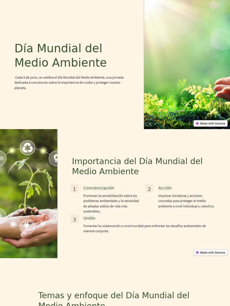 Día Mundial del Medio Ambiente 2023 | PDF | Sustentabilidad | Entorno ...