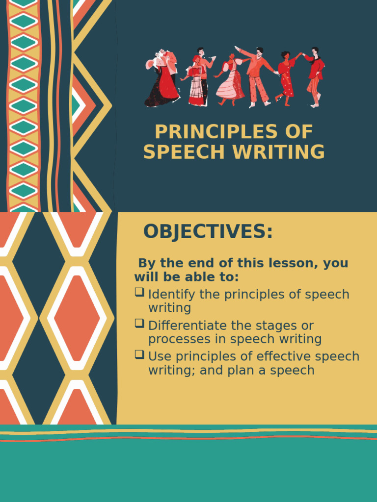 Speech Writing Principles Explained | PDF | Attitude (Psychology ...