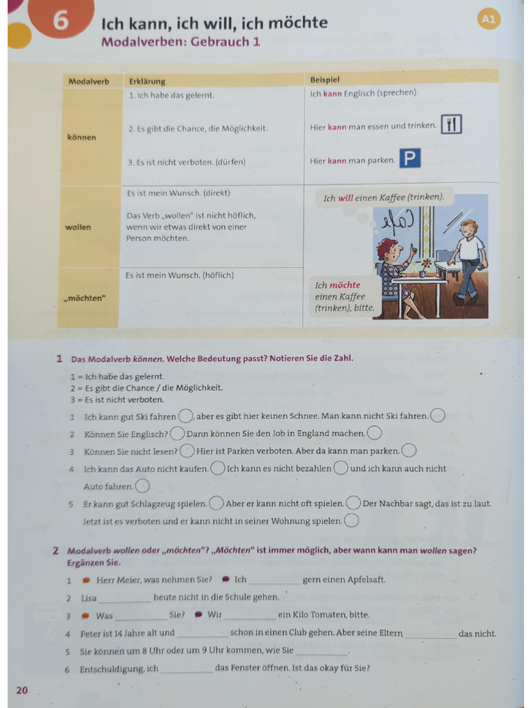 Modalverben Gebrauch 1 | PDF