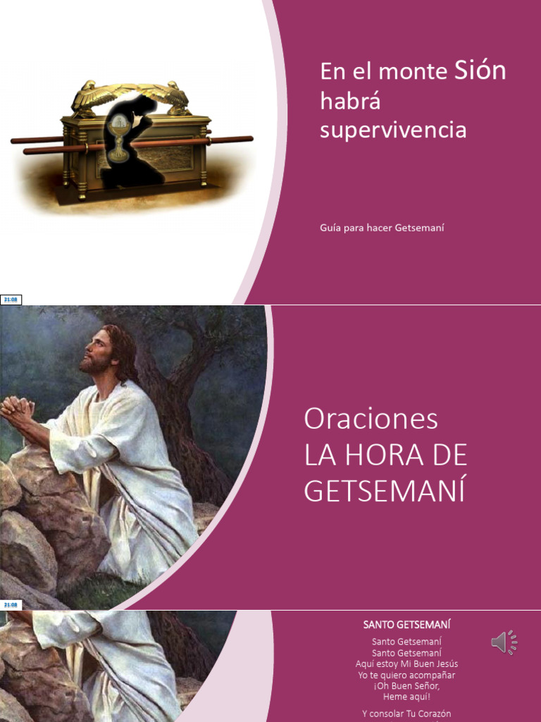 Getsemani pdf | PDF | Cristo (título) | María, madre de Jesús