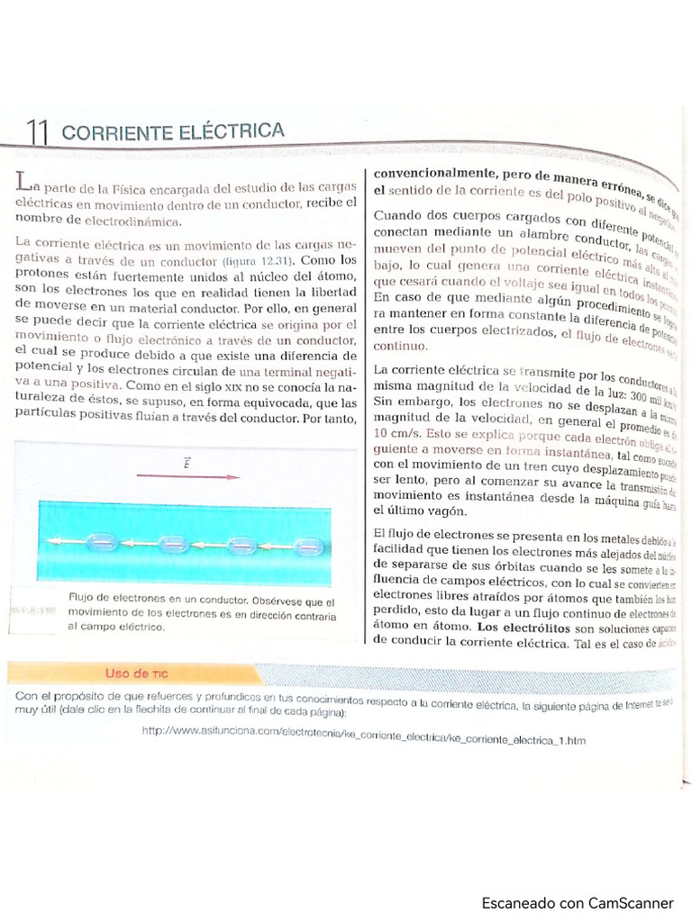 Corriente Eléctrica | PDF