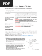 Crucible Filtration Techniques Explained | PDF | Filtration | Sintering