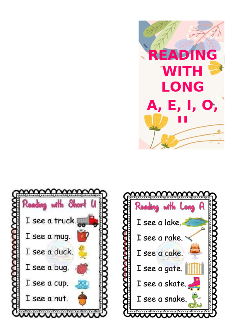 Reading With Short A, E, I, O, U | PDF