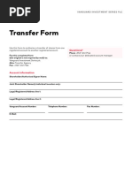 Stock Transfer Form | PDF