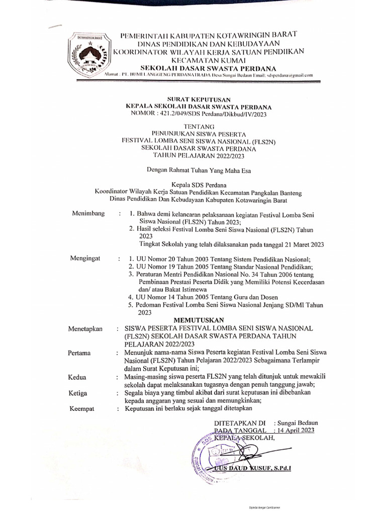 SK FLS2N Sherena | PDF