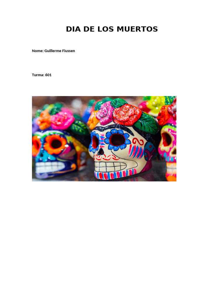 DIA DE LOS MUERTOS | PDF