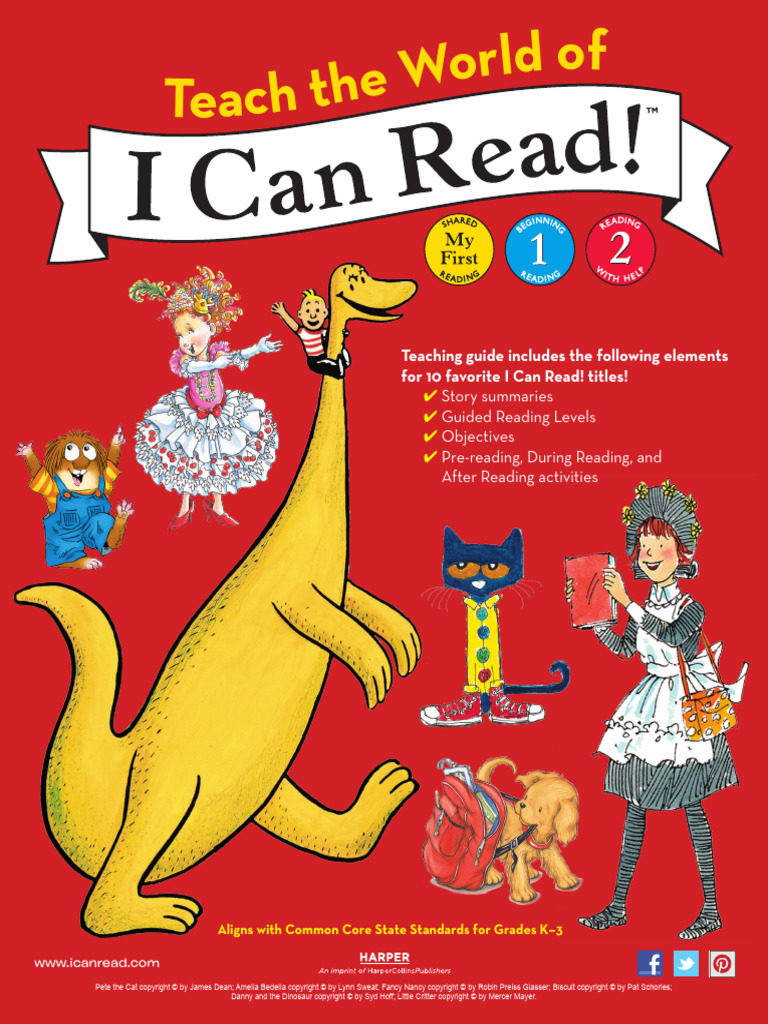 Pete The Cat - Too Cool For School - Common Core (PDFDrive) | PDF