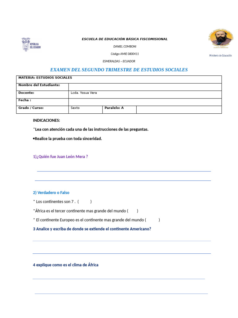 Imprimir 2do B | PDF