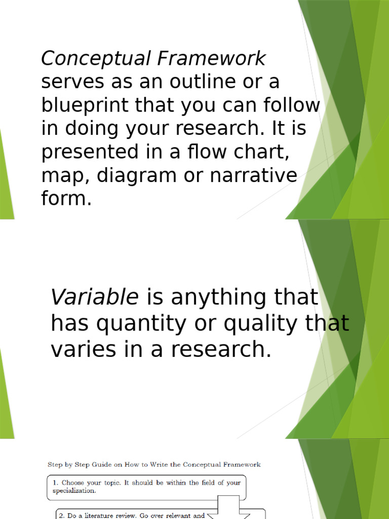 Research Framework and Definitions Guide | PDF