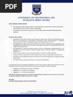 UWC Application Consent Form 2025 | PDF | Information | Social Ethics