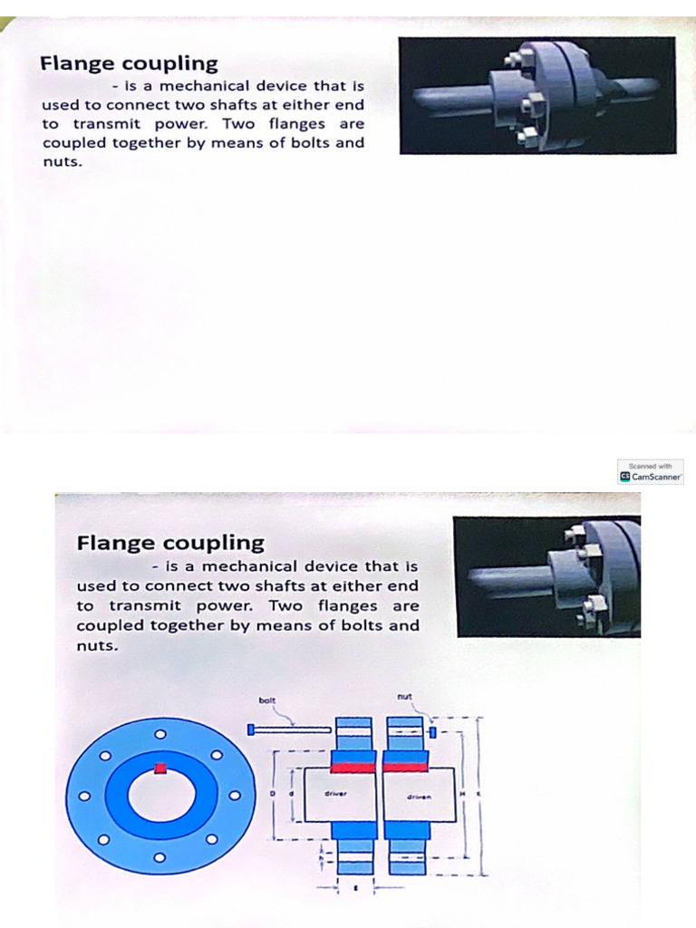 Flange Coupling | PDF