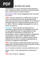Buwan NG Wika Emcee Script | PDF