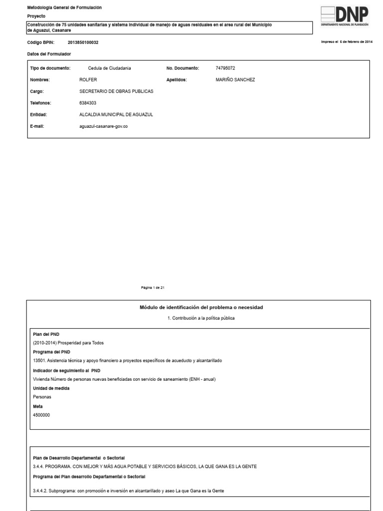 Mga Pozos Septicos y Ptar | PDF | Alcantarillado | Tratamiento de aguas residuales