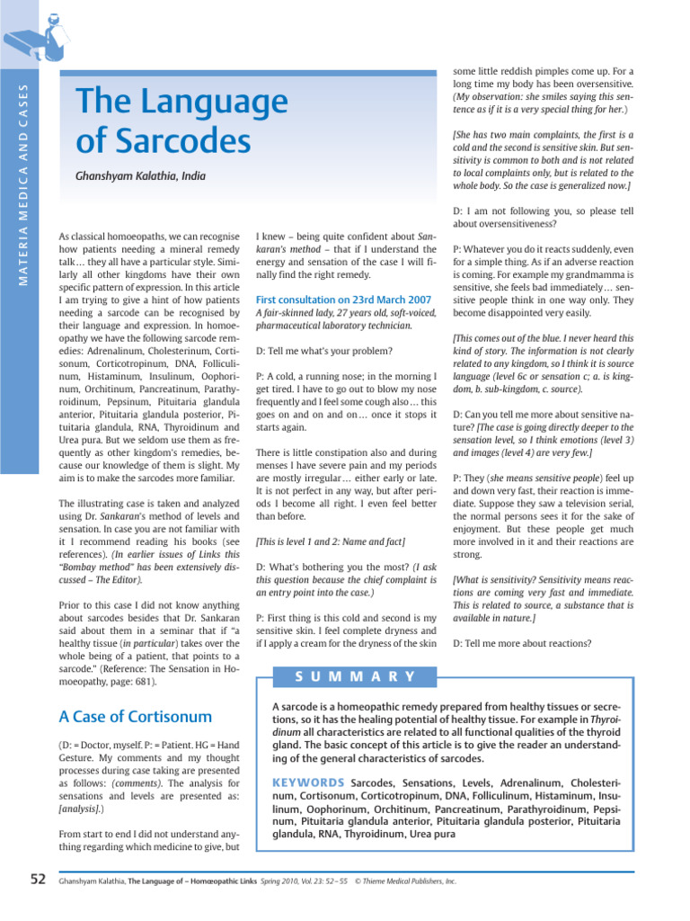 Kalathia The Language of Sarcodes | PDF | Corticosteroid