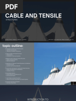 Cable Tensile-Structure | PDF | Building Engineering | Structural ...