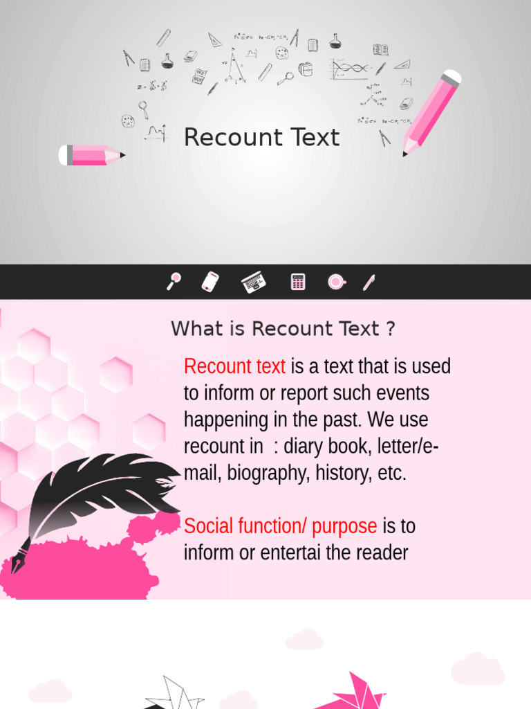 Understanding Recount Text Types | PDF | Korean Demilitarized Zone ...