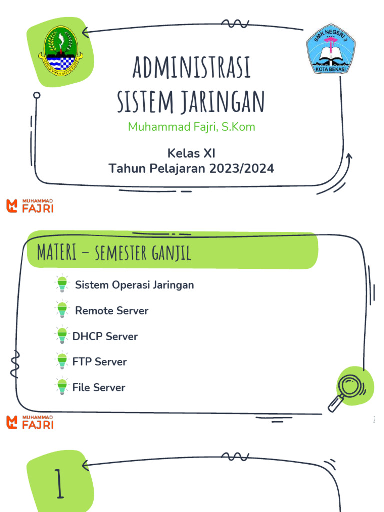 modul ajar ASJ-1-Sistem-Operasi-Jaringan | PDF