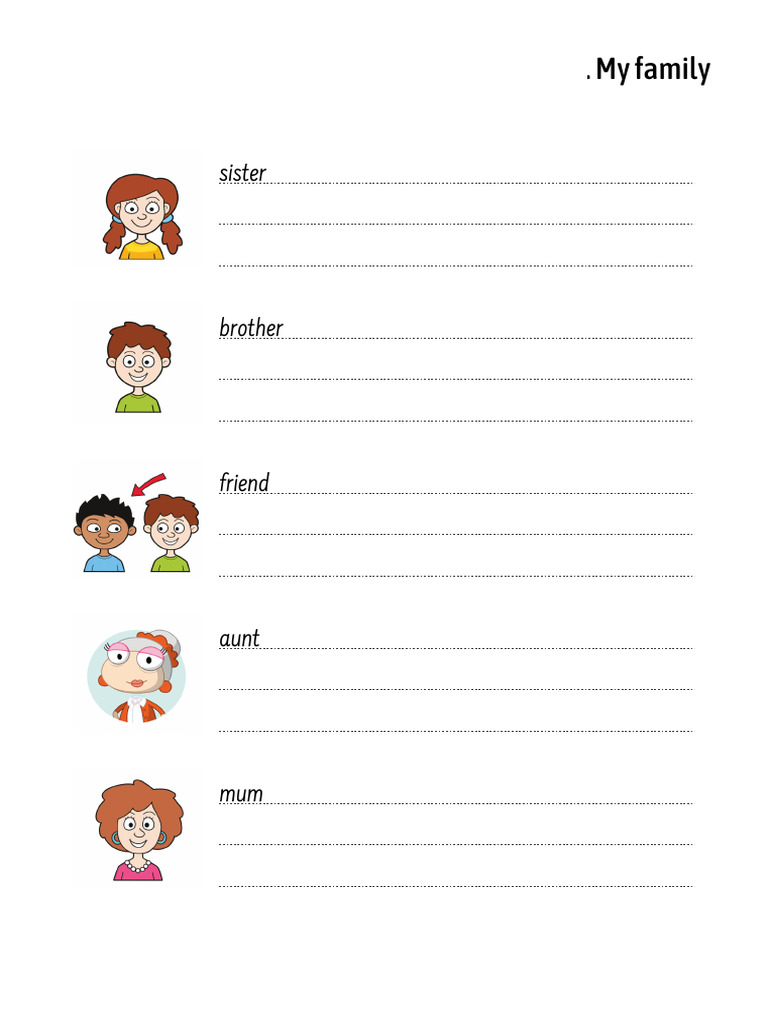 English Discovery 3: My Family | PDF