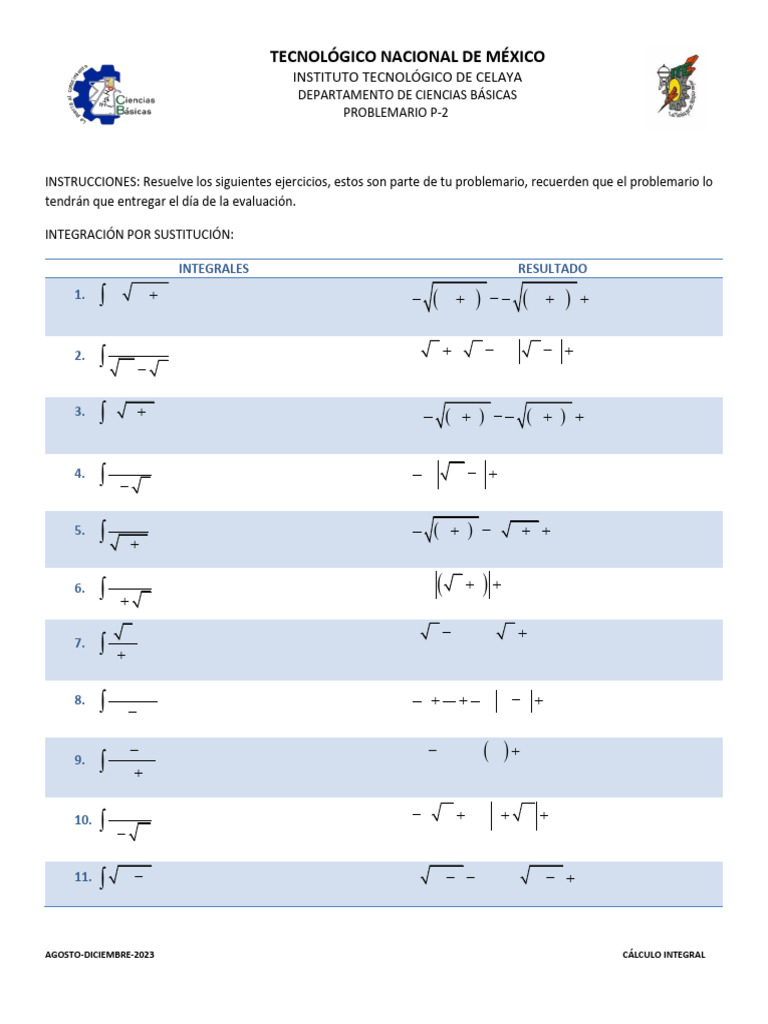 Problemario P2 | PDF