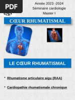 Coeur Rhumatismal | PDF | Spécialités médicales | Cardiologie