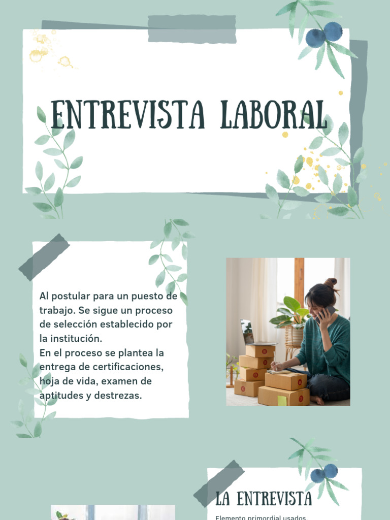 Guía para Entrevistas Laborales Efectivas | PDF