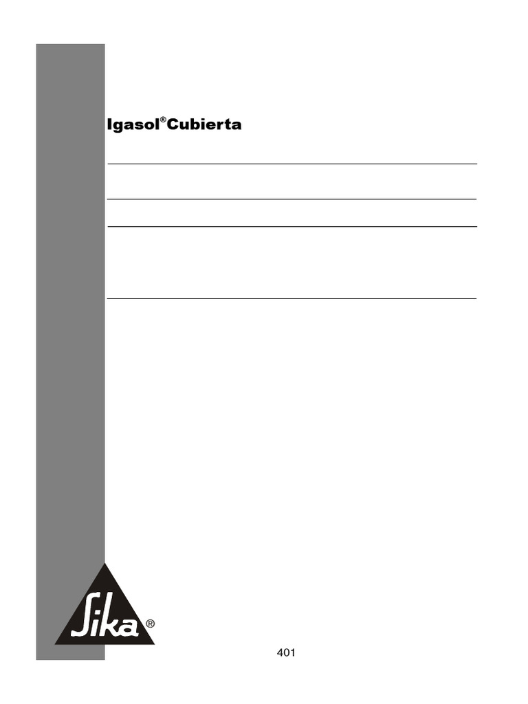 Co-Ht Igasol Cubierta | PDF | Agua | Hormigón