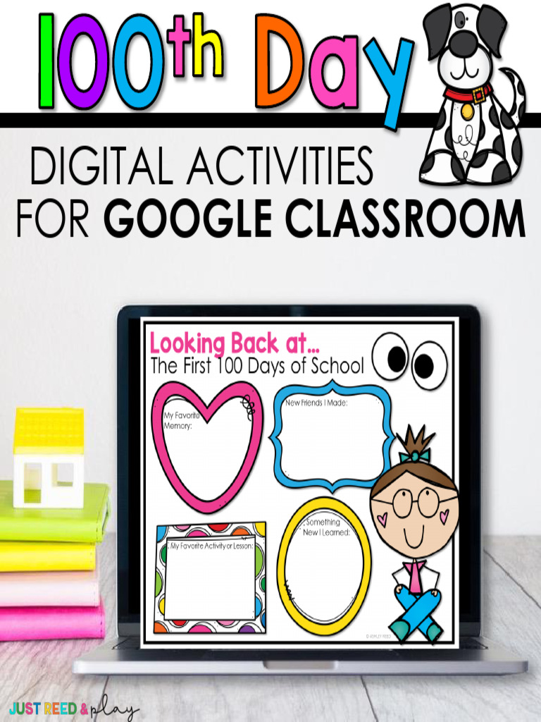 100th Day Google Classroom Fun | PDF