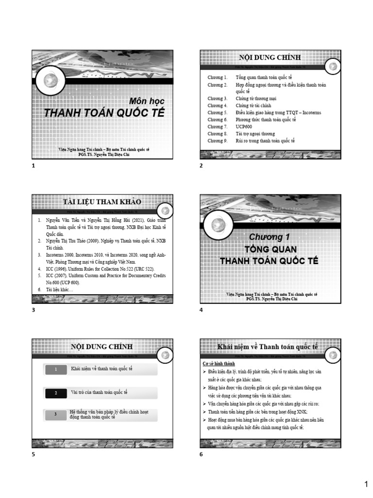Chương 1. Tong Quan Ve TTQT | PDF