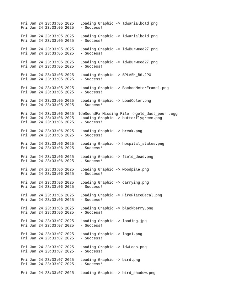 ldwLog | PDF | Computer File Formats | Computer File