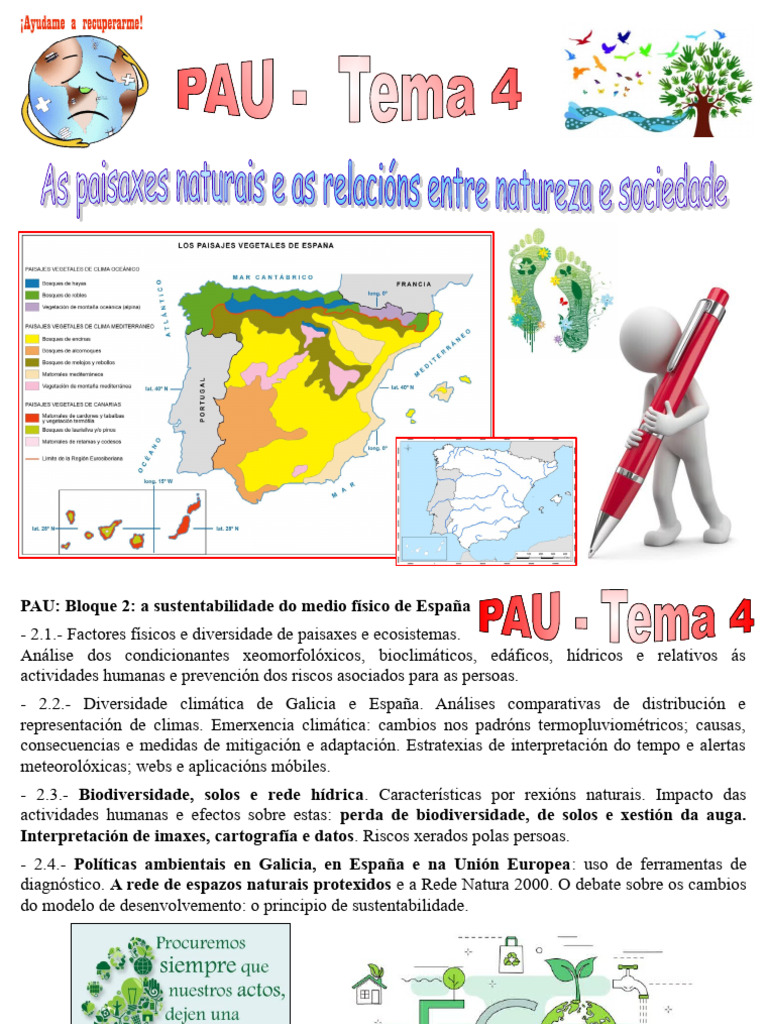 Tema 4 Conceptos ABAU Medio Natural Ríos... 2024 25 | PDF