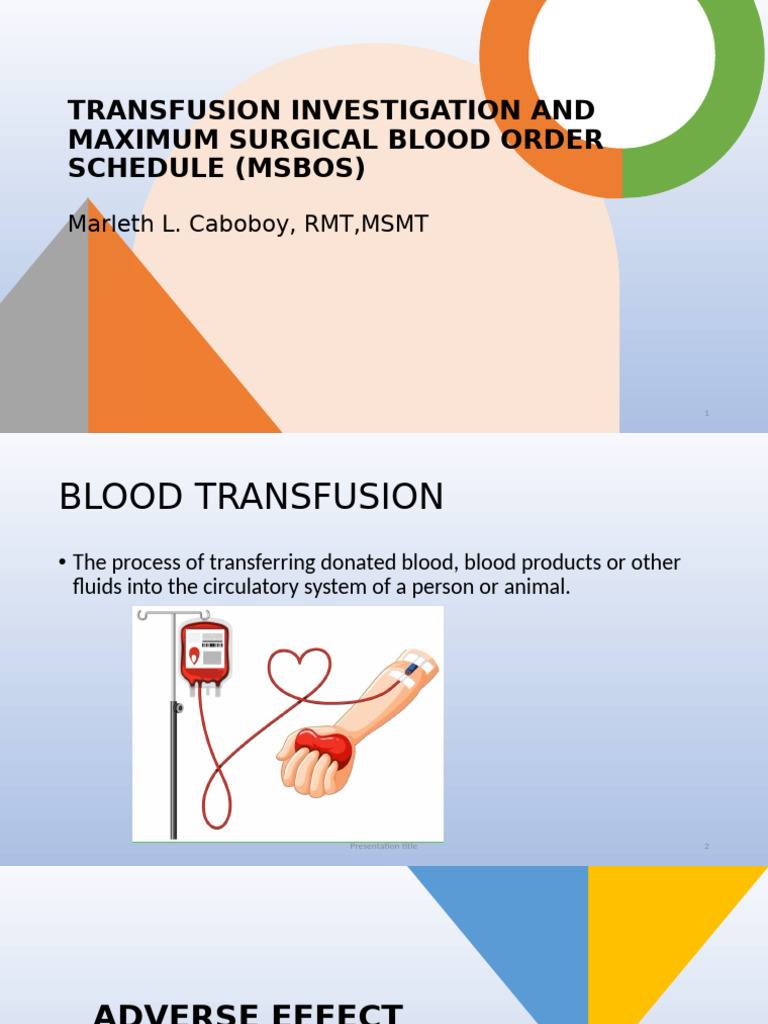 Transfusion Investigation | PDF | Blood Transfusion | Tissue (Biology)