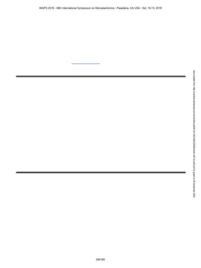 Cost Comparison of Fan Out Wafer Level Packaging To Fan Out Panel Based ...