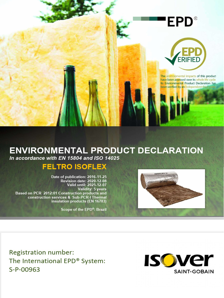 EPD | PDF | Life Cycle Assessment | Waste