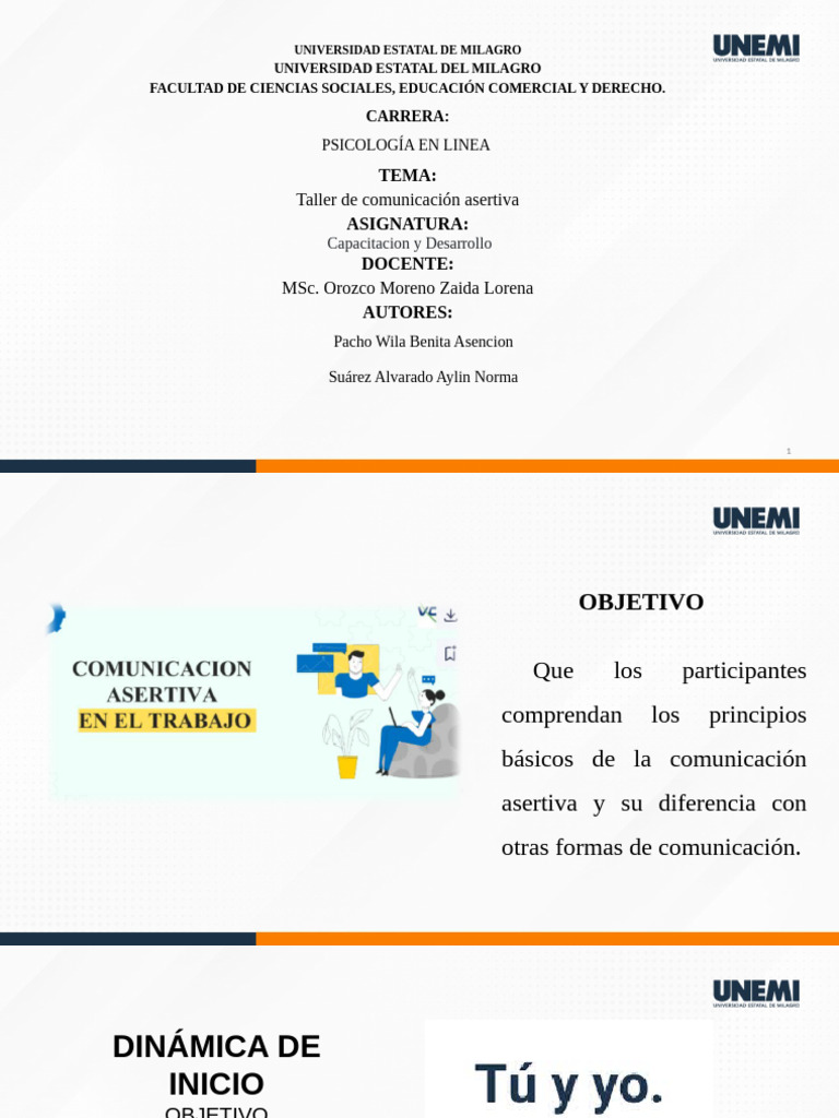 Taller de Comunicación Asertiva_2025 | PDF | Sicología
