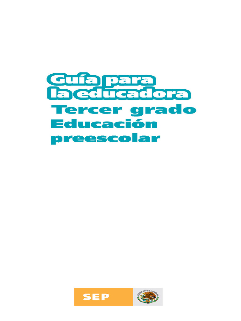 Ab Guia Educ Pree 3 Baja Low | PDF