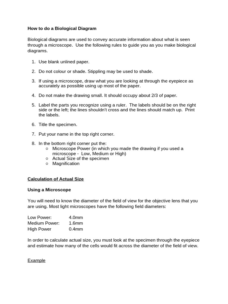 Howtodoa Biological Diagram | PDF | Microscopy | Laboratory Equipment