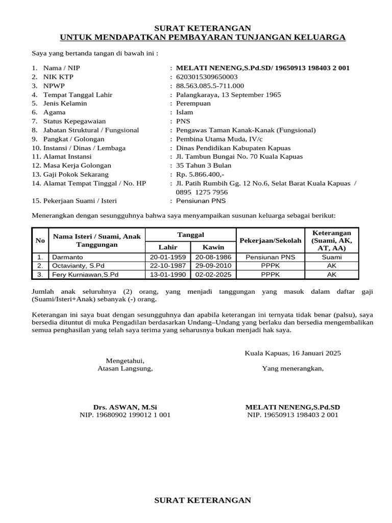 Format KP4 2025 | PDF