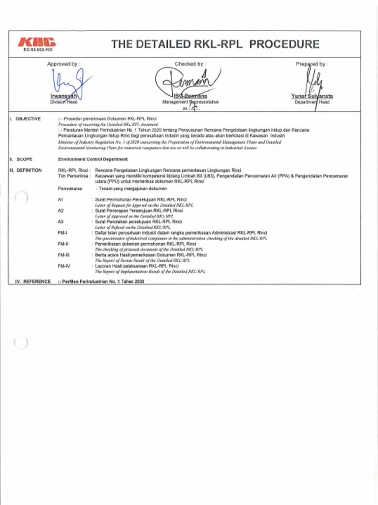 Detail RKL-RPL Procedure | PDF
