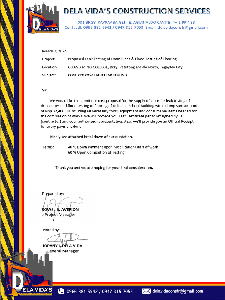 COVER LETTER-TESTING | PDF