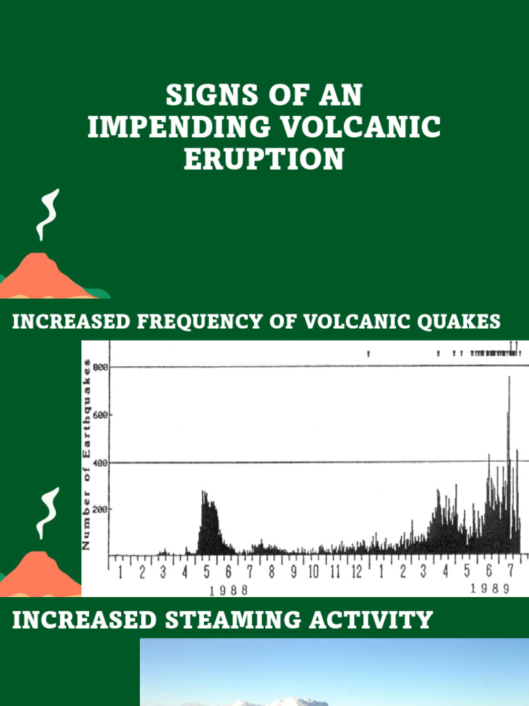 Signs of An Impending Volcanic Eruption | PDF