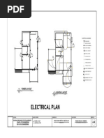 Electrical Plan Sample | PDF | Electromagnetism | Electricity