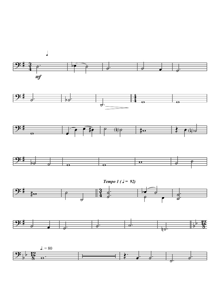 Amazing Grace Cello 2 | PDF