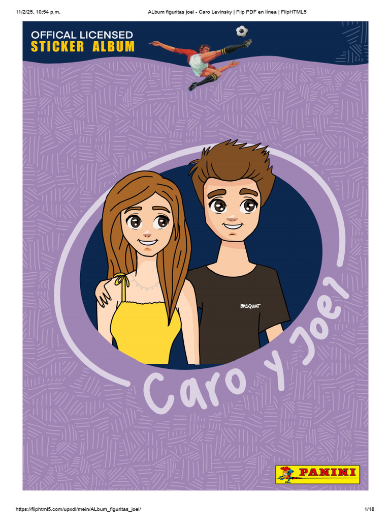 ALbum Figuritas Joel - Caro Levinsky - Flip PDF en Línea - FlipHTML5 | PDF
