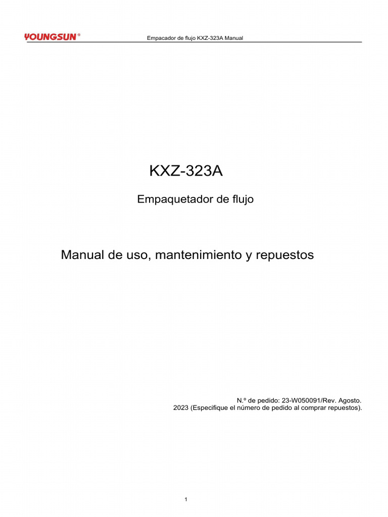 Manual KXZ-323A - 240201 - 150759 | PDF | Fuente de alimentación | Cambiar