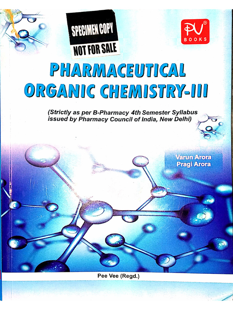 Pv Organic Chemistry 4th Semester Pee Vee Unit 3 | PDF