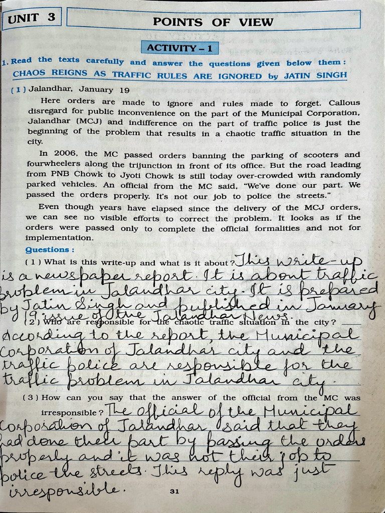 Chapter 3 Points of View | PDF