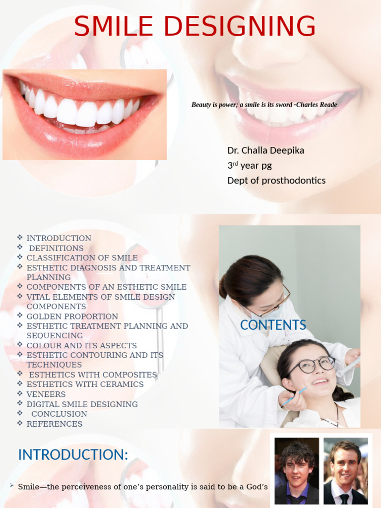 Smile Design seminar | PDF | Periodontology | Dentistry