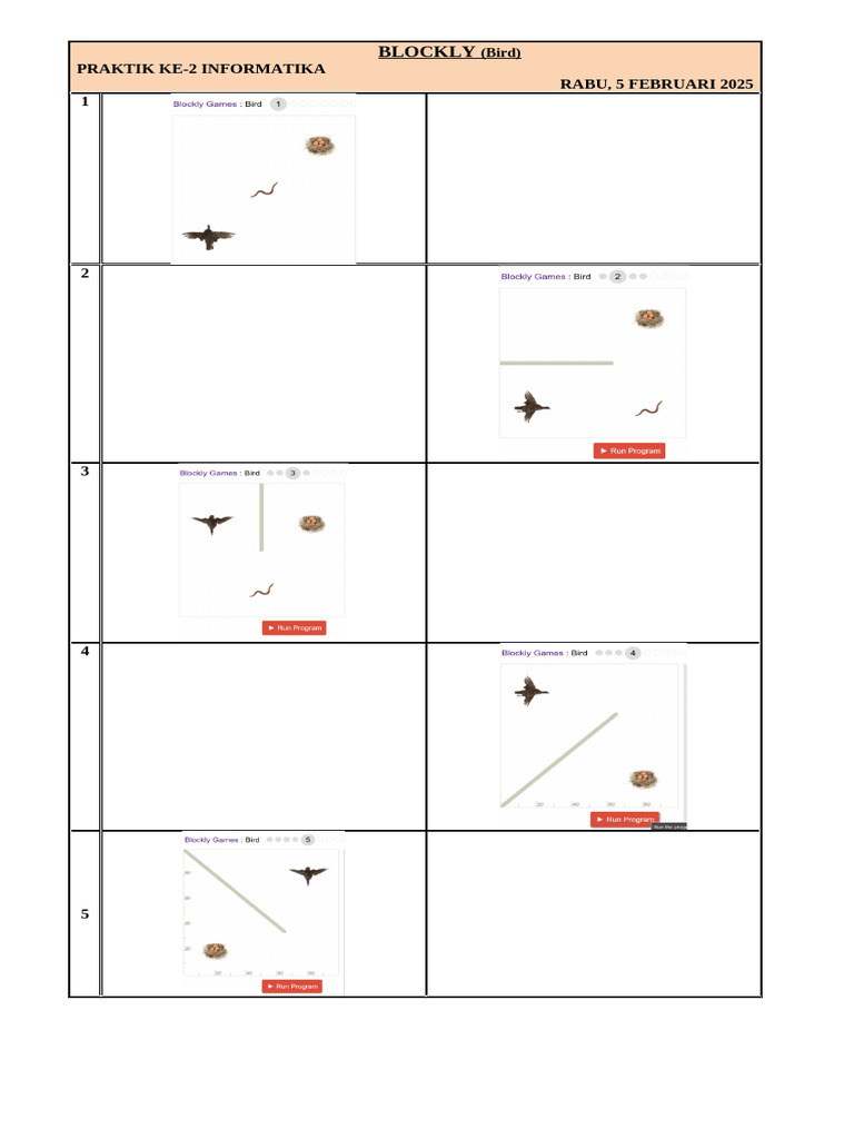 BLOCKLY Labirin/Maze | PDF